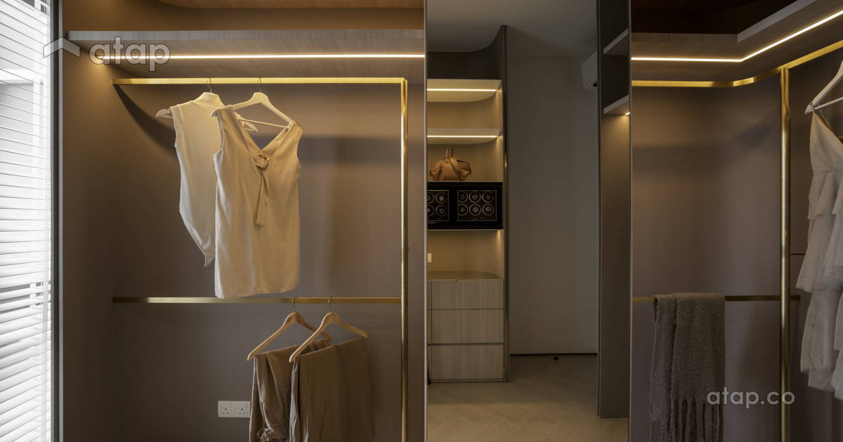 Minimalistic Modern Bedroom condominium design ideas & photos Malaysia ...