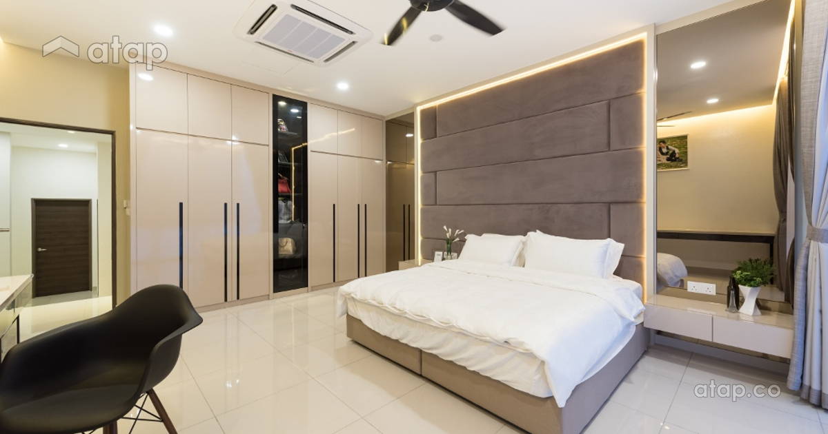 Contemporary Modern Bedroom semi-detached design ideas & photos ...