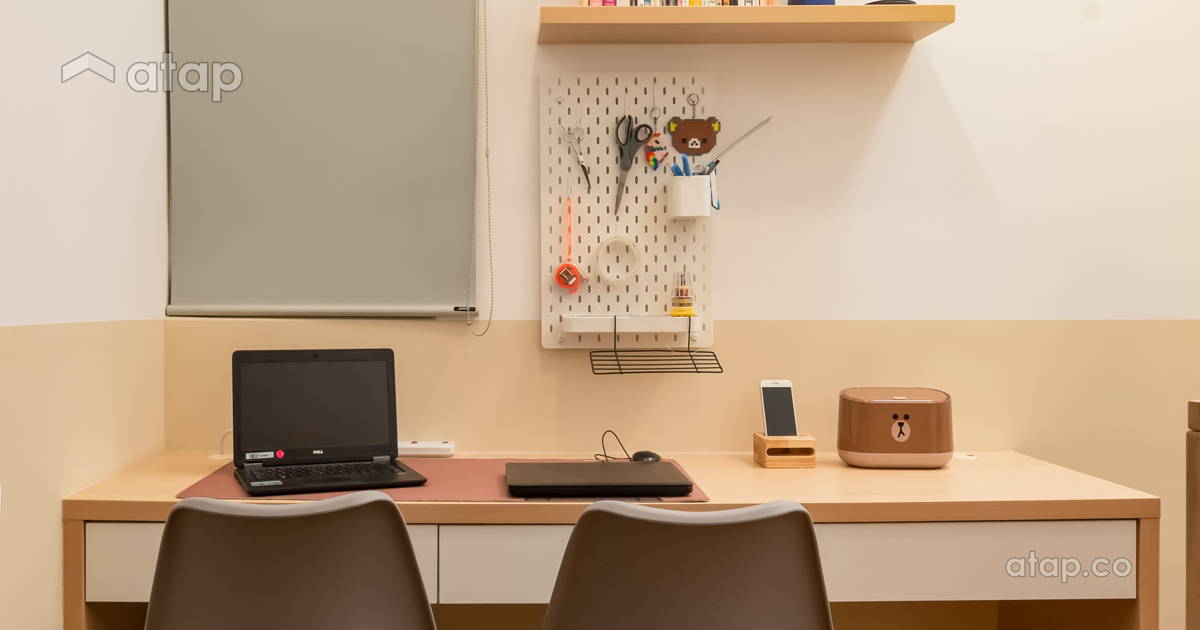 Zen Study Room apartment design ideas & photos Malaysia | Atap.co