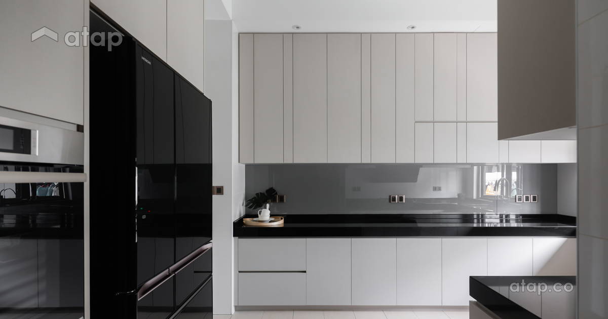 Classic Minimalistic Kitchen semi-detached design ideas & photos ...