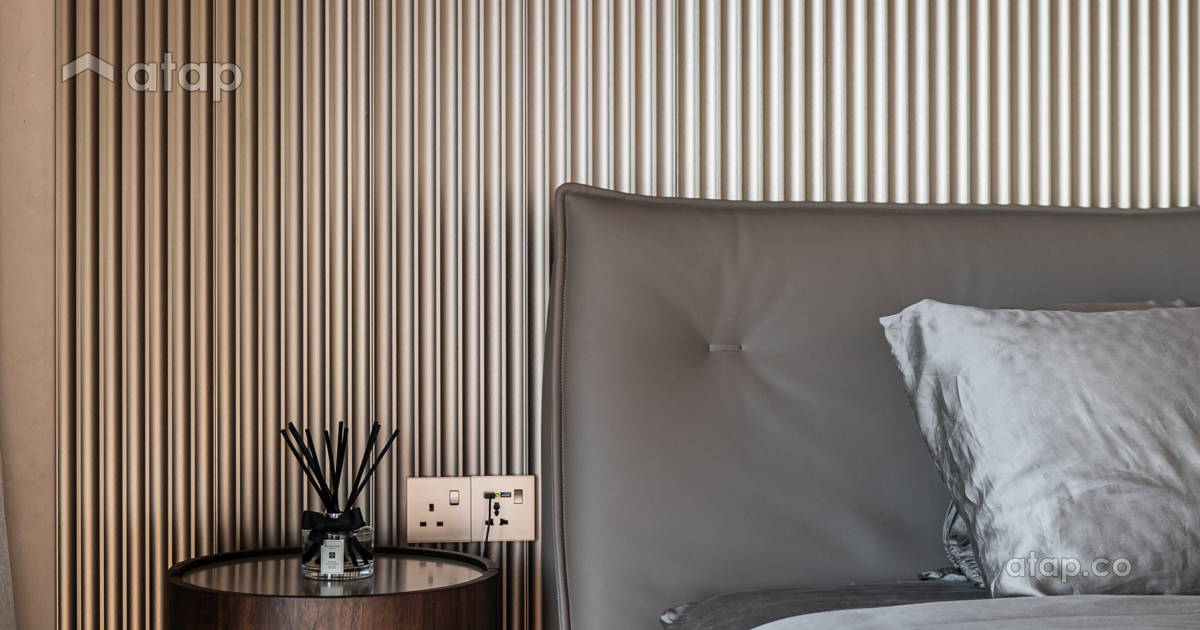 Minimalistic Modern Bedroom condominium design ideas & photos Malaysia ...