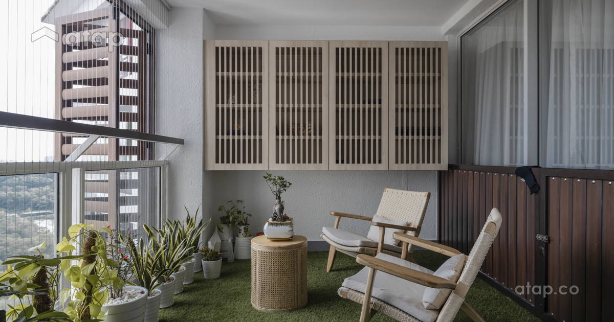 Contemporary Modern Balcony condominium design ideas & photos Malaysia ...