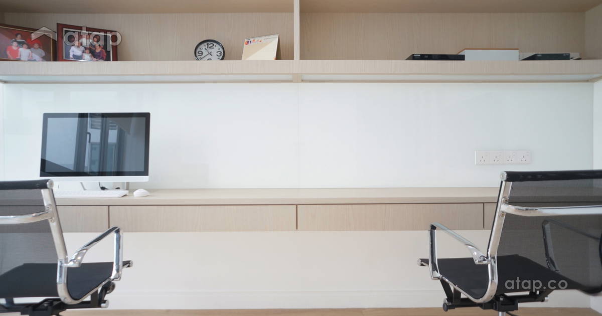 Scandinavian Zen Study Room condominium design ideas & photos Malaysia ...