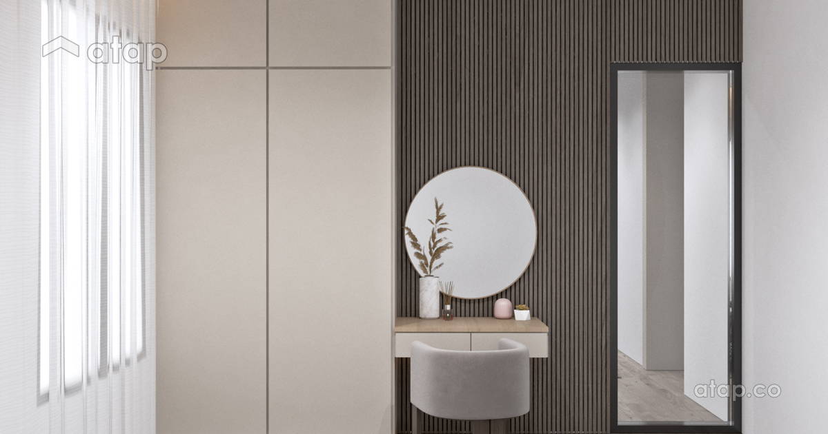 Contemporary Minimalistic Bedroom semi-detached design ideas & photos ...