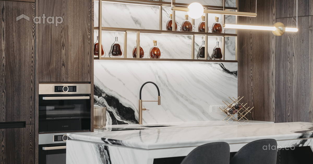 Contemporary Modern Kitchen condominium design ideas & photos Malaysia ...