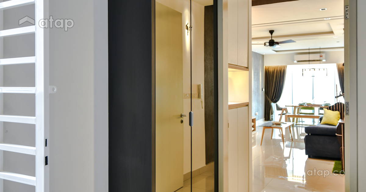 Contemporary Modern Foyer condominium design ideas & photos Malaysia ...