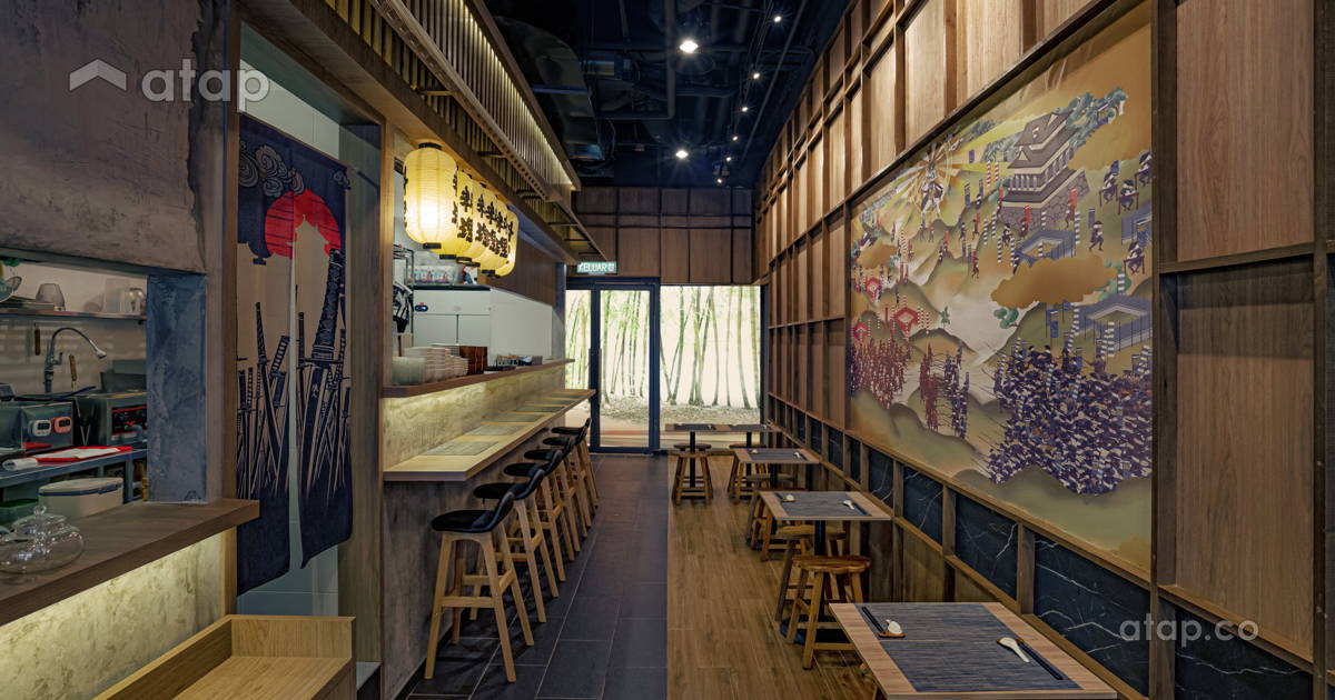 Samurai Ramen architectural & interior design renovation ideas, photos ...
