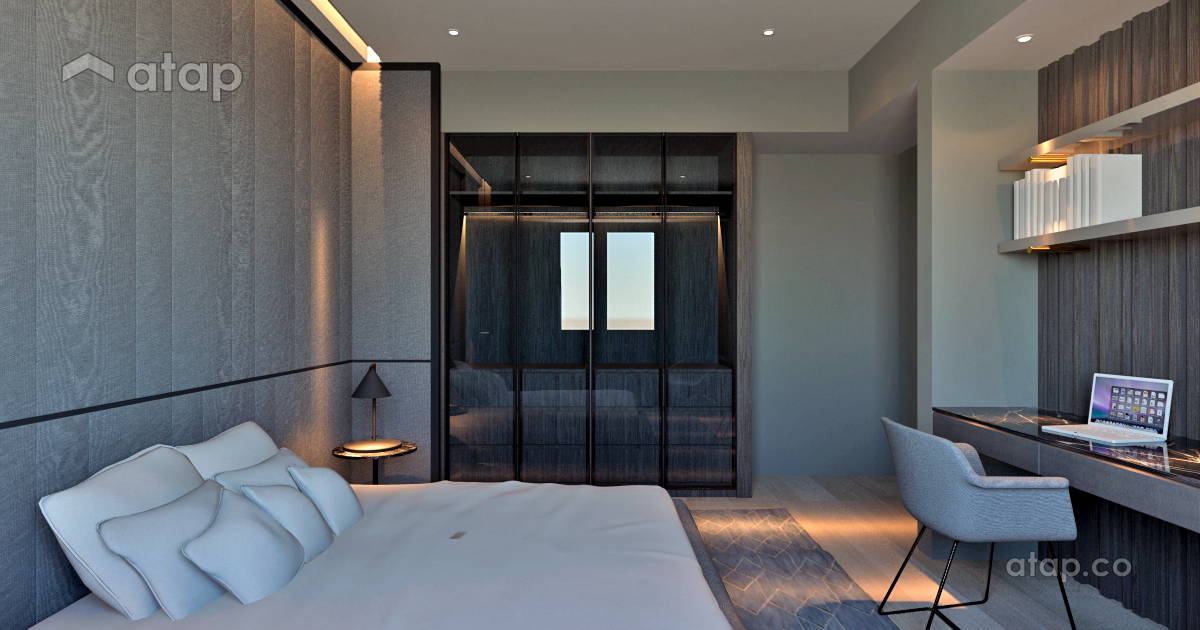 Modern Study Room terrace design ideas & photos Malaysia | Atap.co