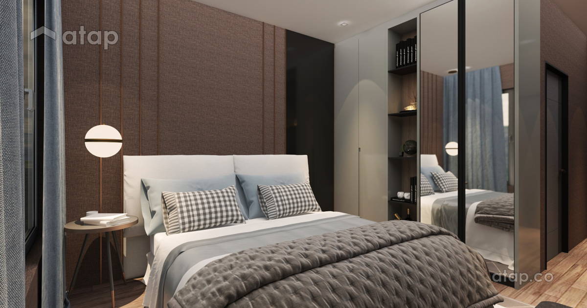 Classic Modern Bedroom bungalow design ideas & photos Malaysia | Atap.co