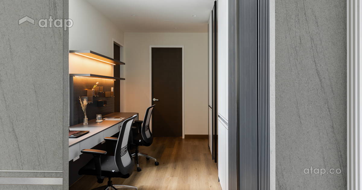 Contemporary Modern Study Room condominium design ideas & photos ...