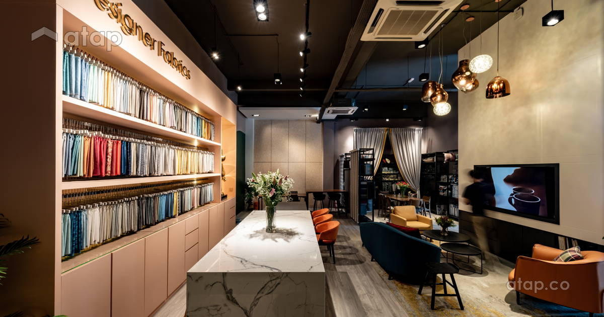 Curtain Library by Crystalace architectural & interior design ...