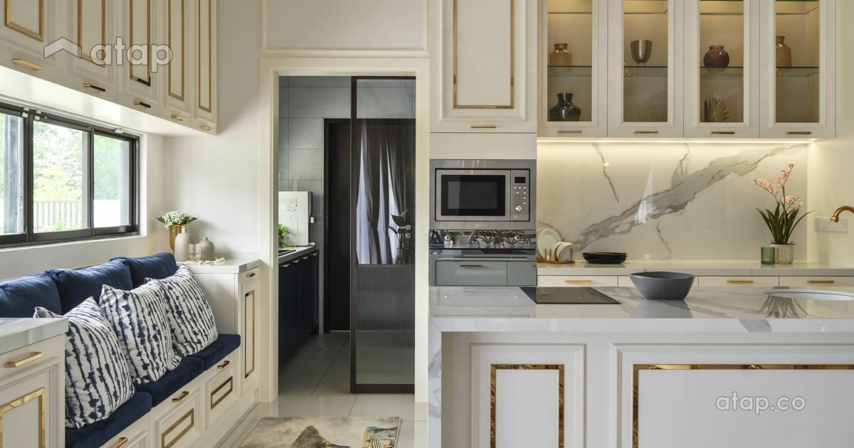 Classic Modern Kitchen semi-detached design ideas & photos Malaysia ...