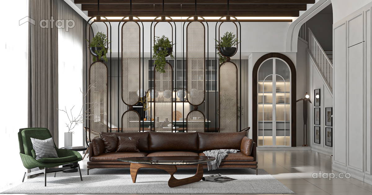 Mid-Century Charm, Broadleaf Residences interior design renovation ...