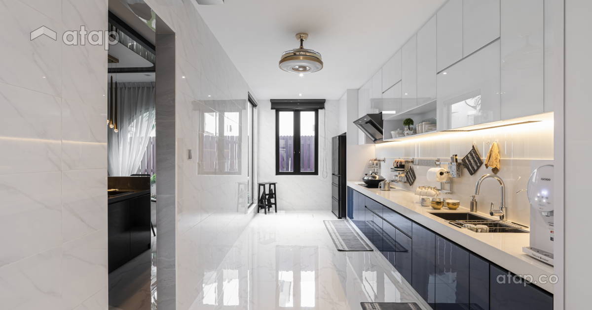 Modern Kitchen semi-detached design ideas & photos Malaysia | Atap.co