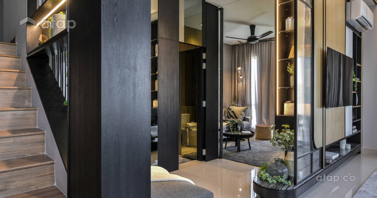 Contemporary Living Room semi-detached design ideas & photos Malaysia ...