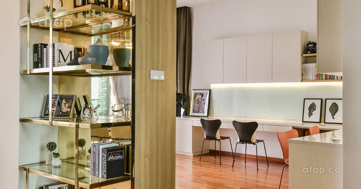Modern Study Room condominium design ideas & photos Malaysia | Atap.co