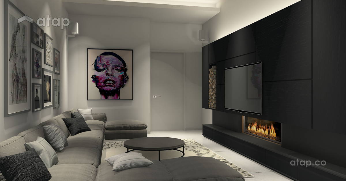 Modern Contemporary Detached Home architectural & interior design ...