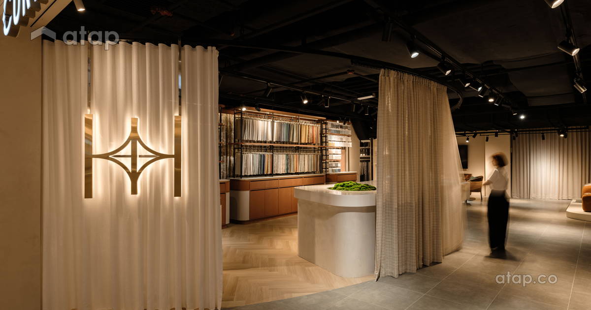 Curtain Library Concept Store interior design renovation ideas, photos ...