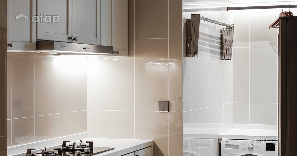 Contemporary Kitchen condominium design ideas & photos Malaysia | Atap.co