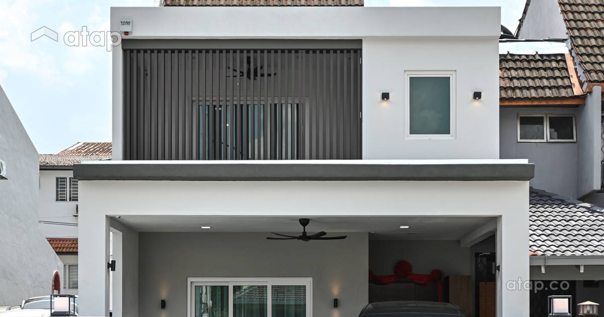 Minimalistic Modern Exterior terrace design ideas & photos Malaysia ...