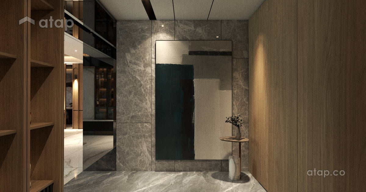 Modern Foyer condominium design ideas & photos Malaysia | Atap.co