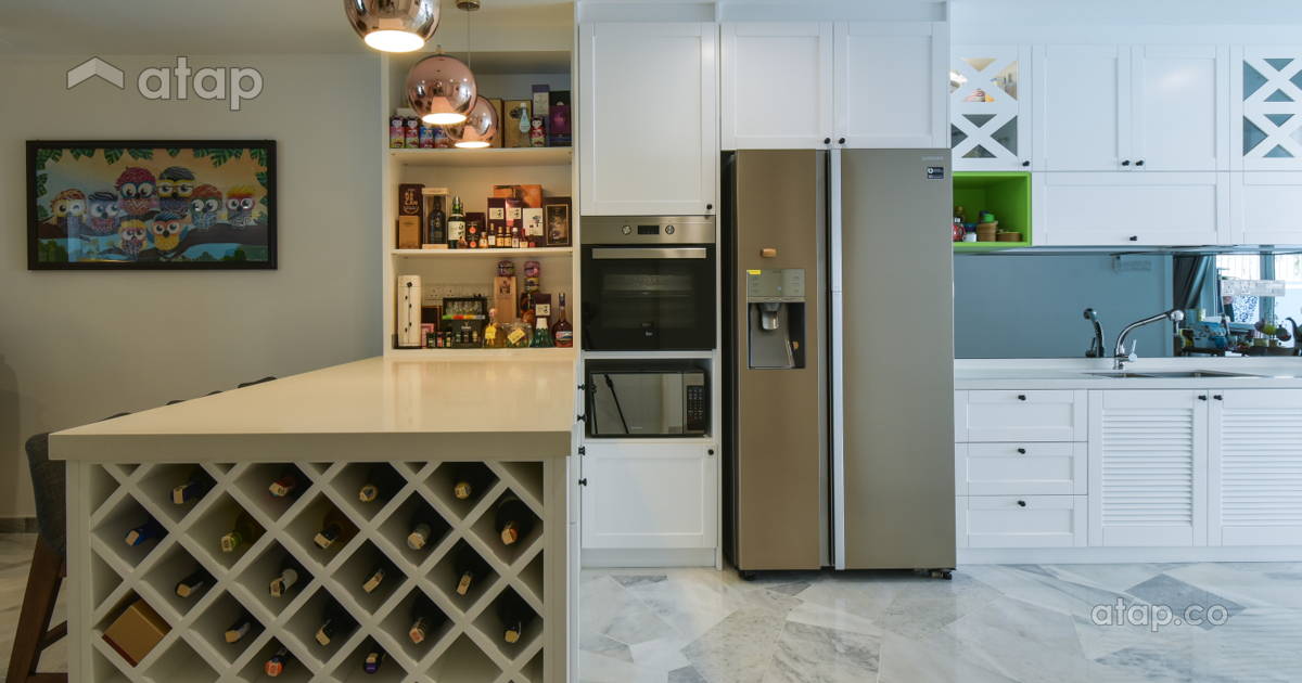 Modern Kitchen terrace design ideas & photos Malaysia | Atap.co