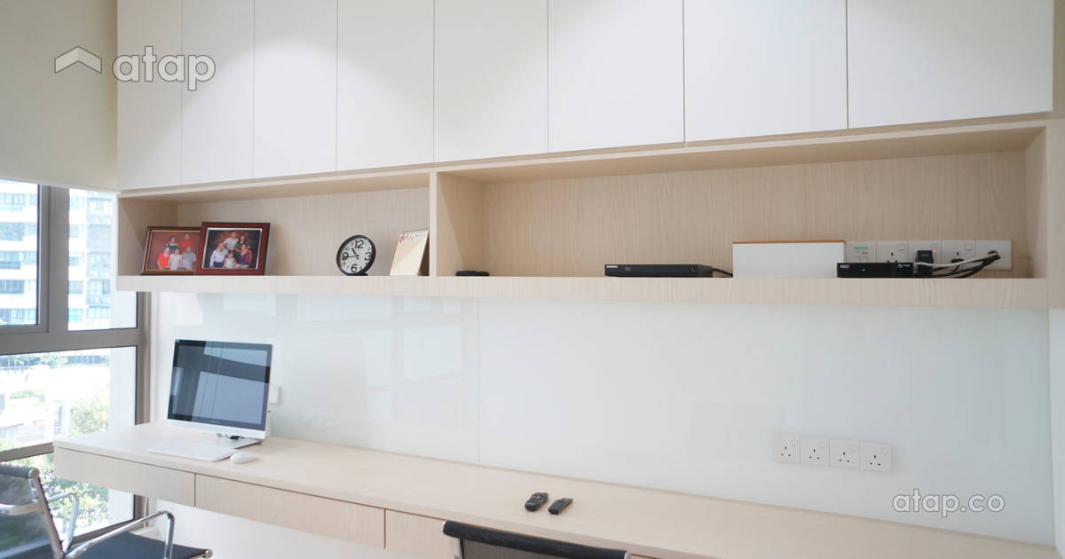Minimalistic Zen Study Room condominium design ideas & photos Malaysia ...