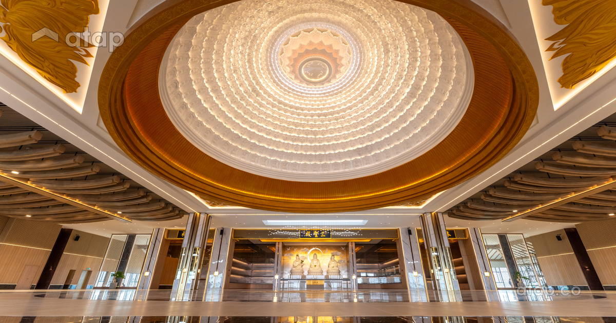 Modern Oriental Enlightenment Hall architectural & interior design ...