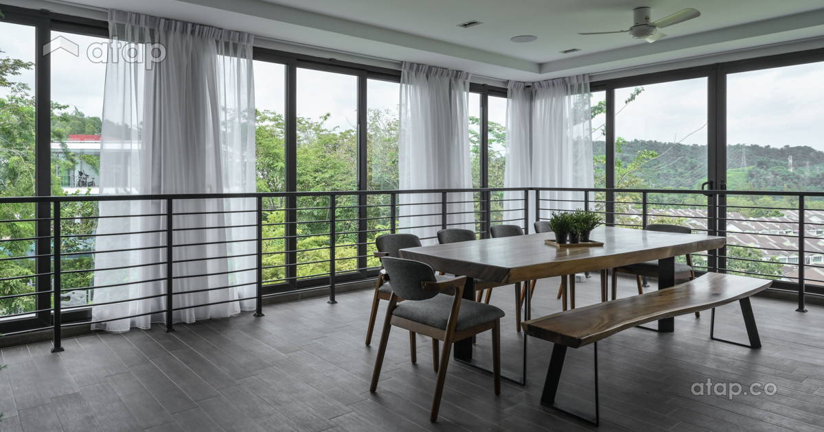 Contemporary Modern Balcony bungalow design ideas & photos Malaysia ...