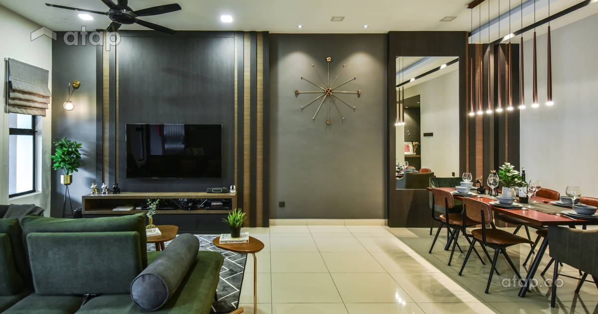 Contemporary Modern Living Room terrace design ideas & photos Malaysia ...