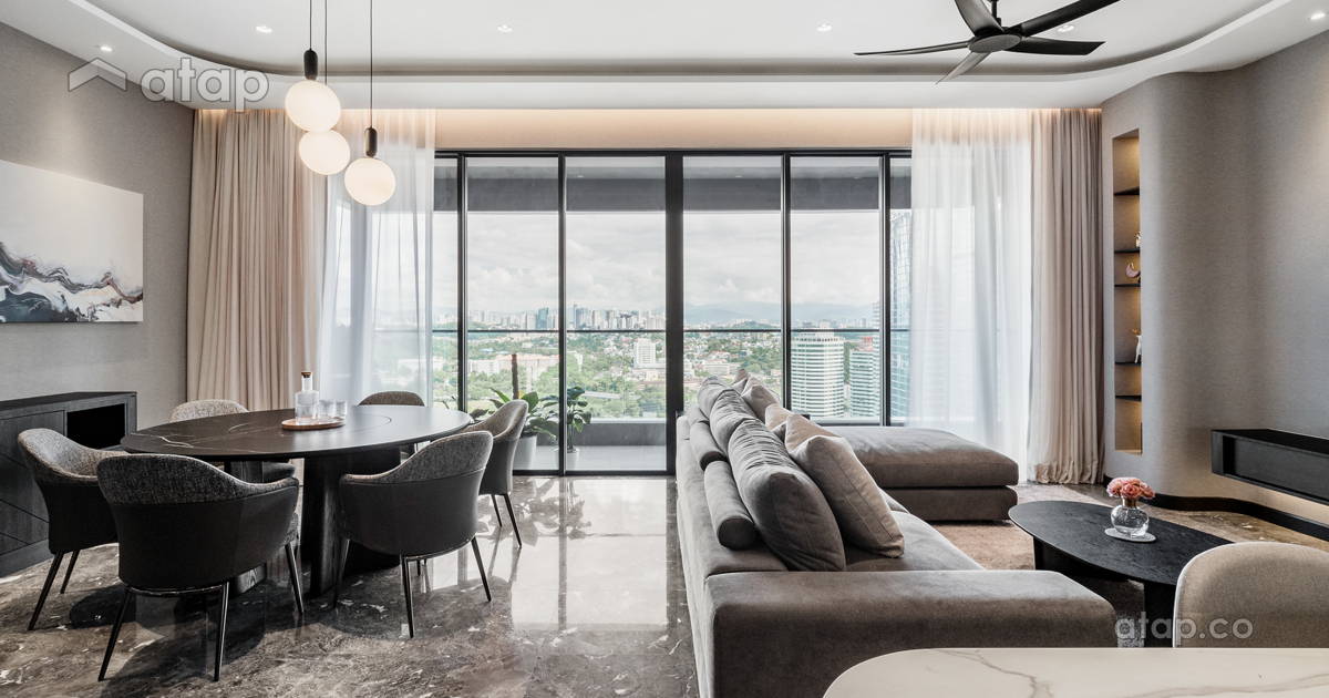 Su Residence at The Estate Condominium, Bangsar South interior design ...