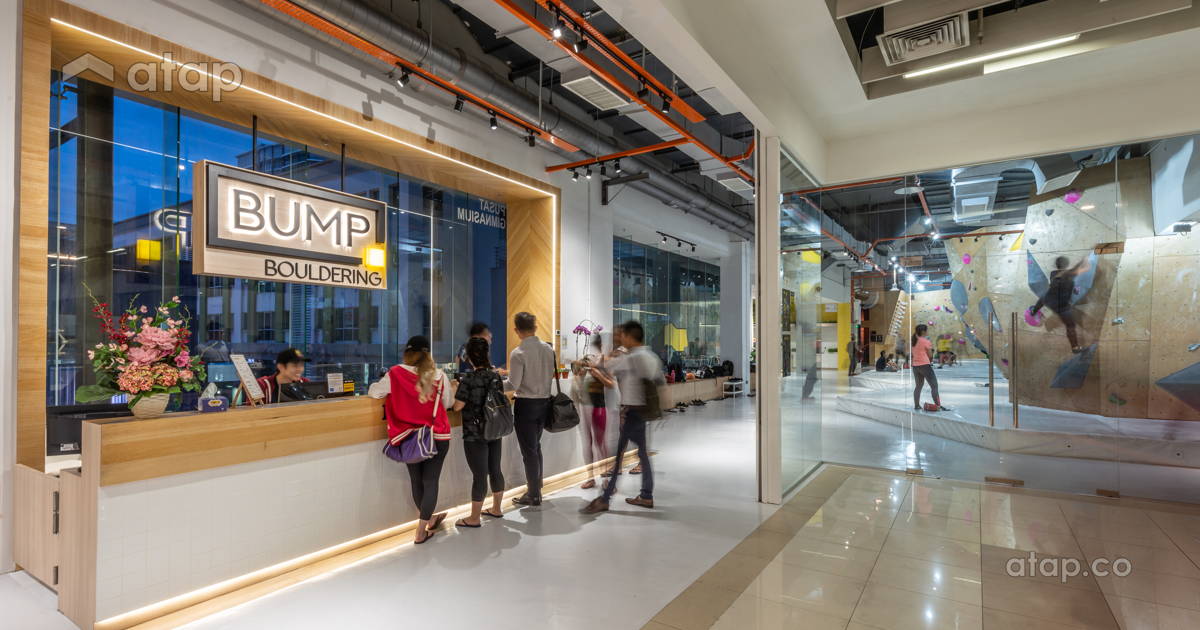 BUMP Bouldering Gym interior design renovation ideas, photos and price ...