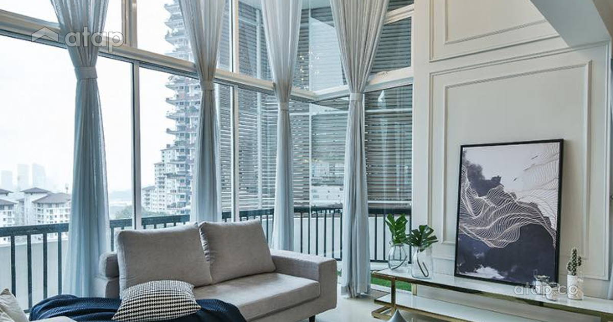 Classic Modern Living Room condominium design ideas & photos Malaysia ...