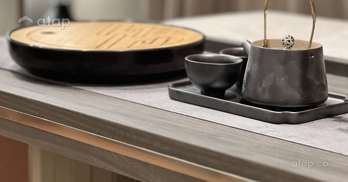 Asian Modern Study Room condominium design ideas & photos Malaysia ...