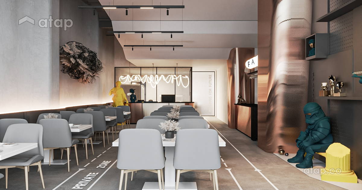 The 3D Printing Cafe interior design renovation ideas, photos and price ...