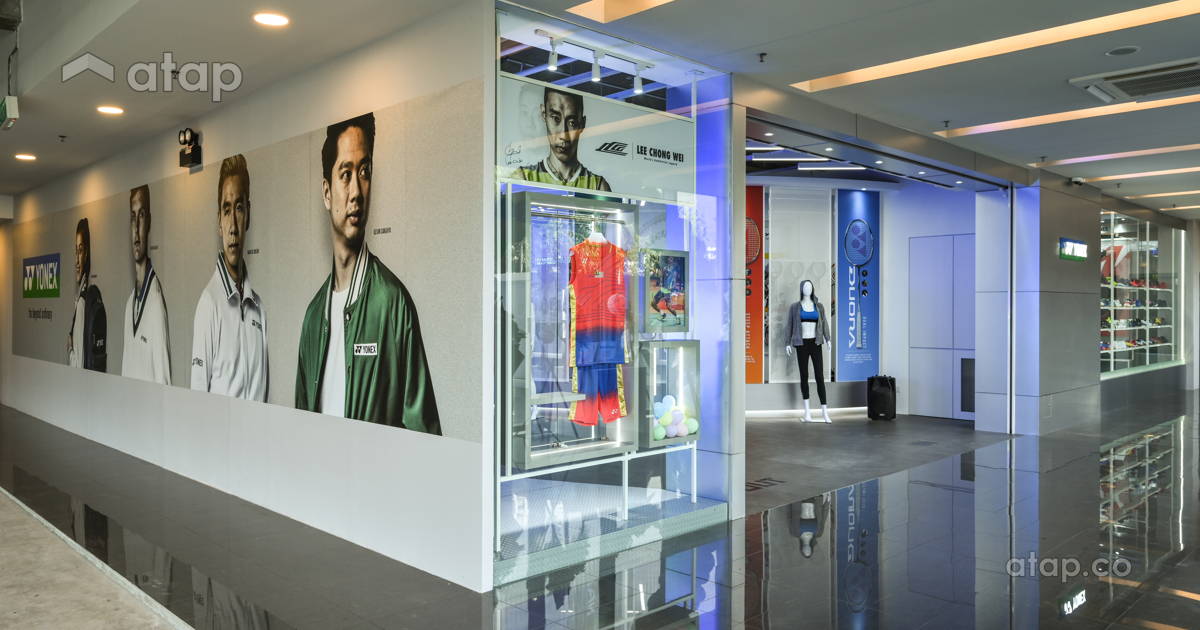 Minimalistic Modern Retail shopping mall design ideas & photos Malaysia ...