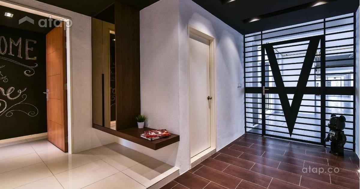 Contemporary Modern Foyer condominium design ideas & photos Malaysia ...