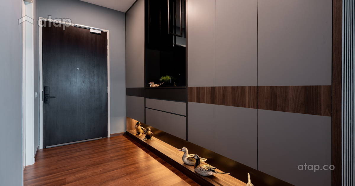 Contemporary Modern Foyer condominium design ideas & photos Malaysia ...