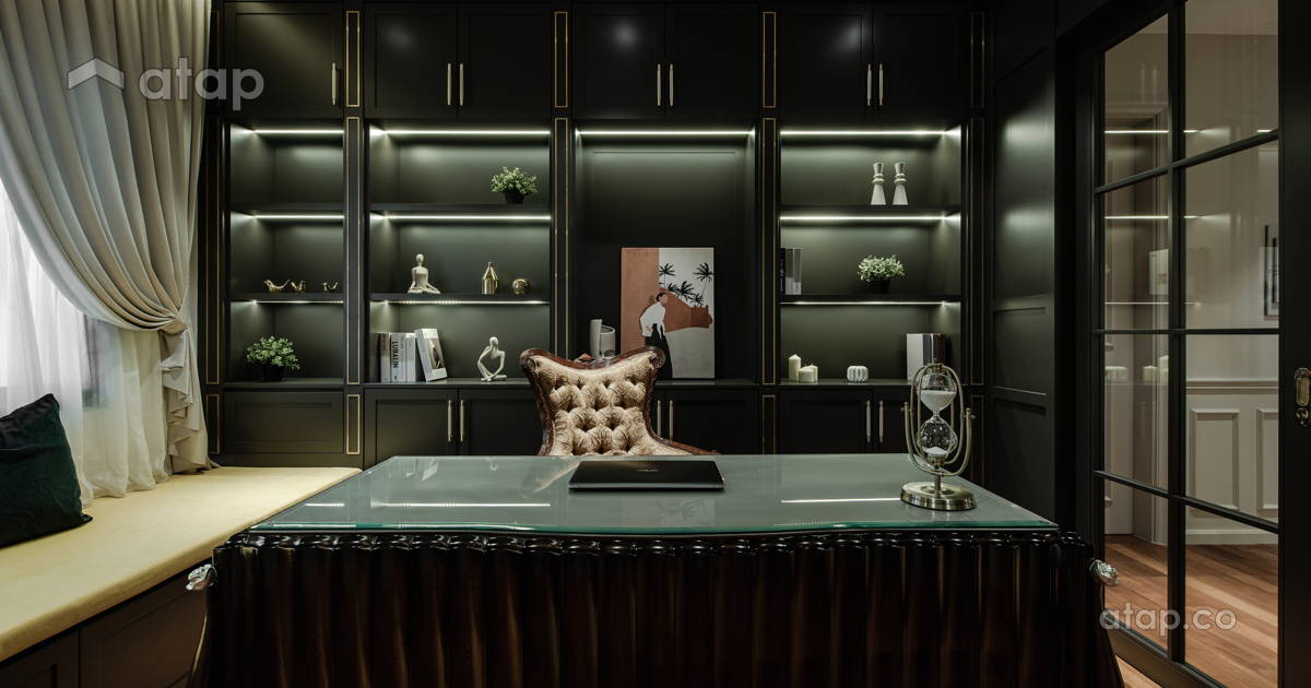 Classic Modern Office semi-detached design ideas & photos Malaysia ...