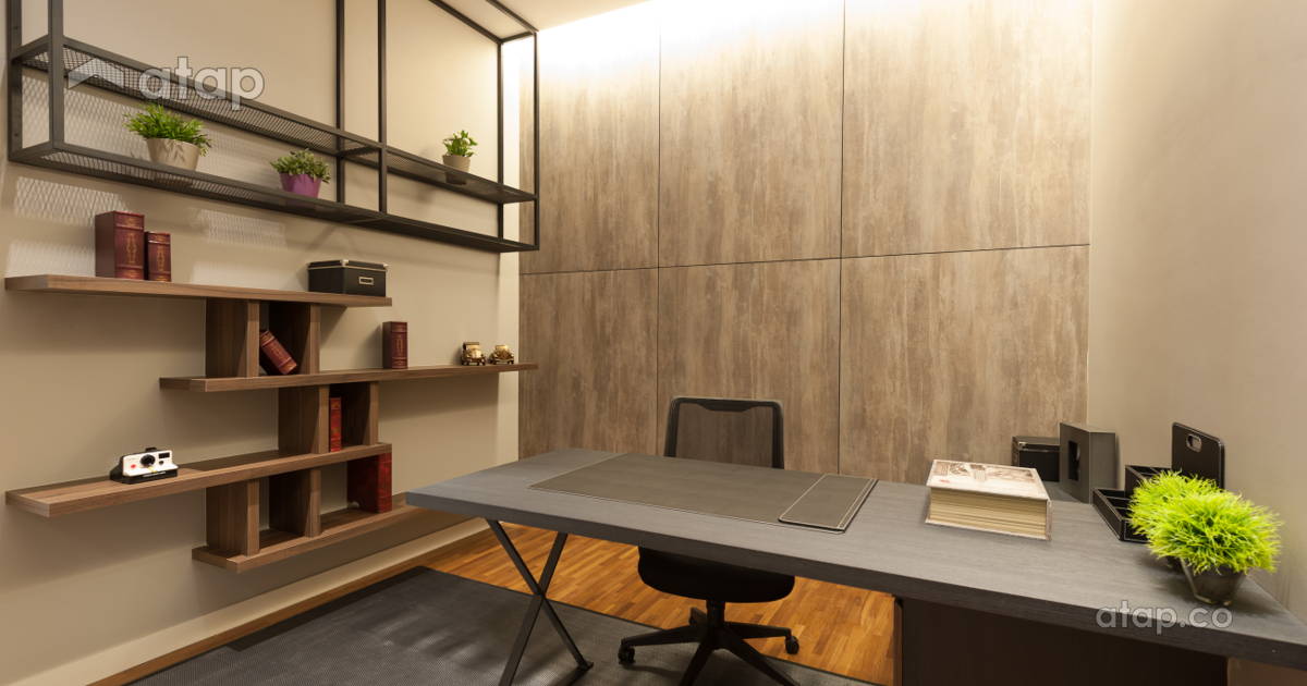 Contemporary Modern Study Room condominium design ideas & photos ...