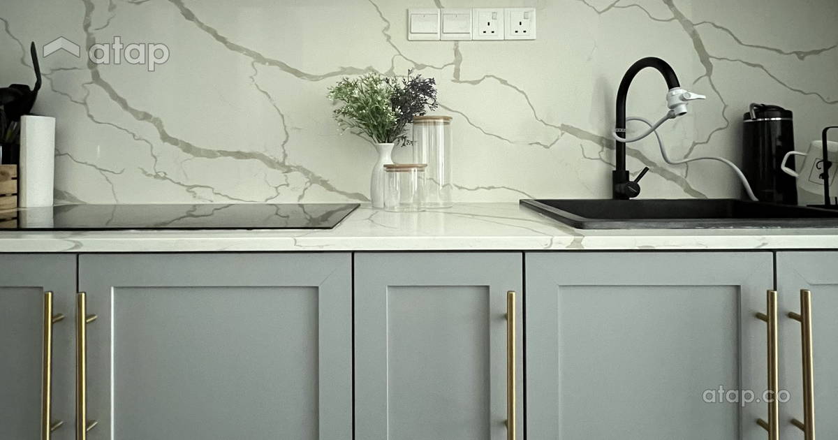 Classic Minimalistic Kitchen condominium design ideas & photos Malaysia ...