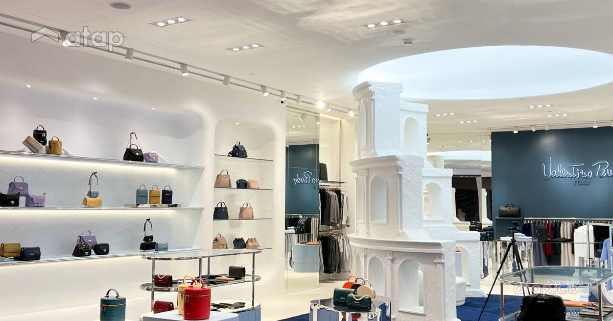 Valentino Rudy Flagship store interior design renovation ideas, photos ...