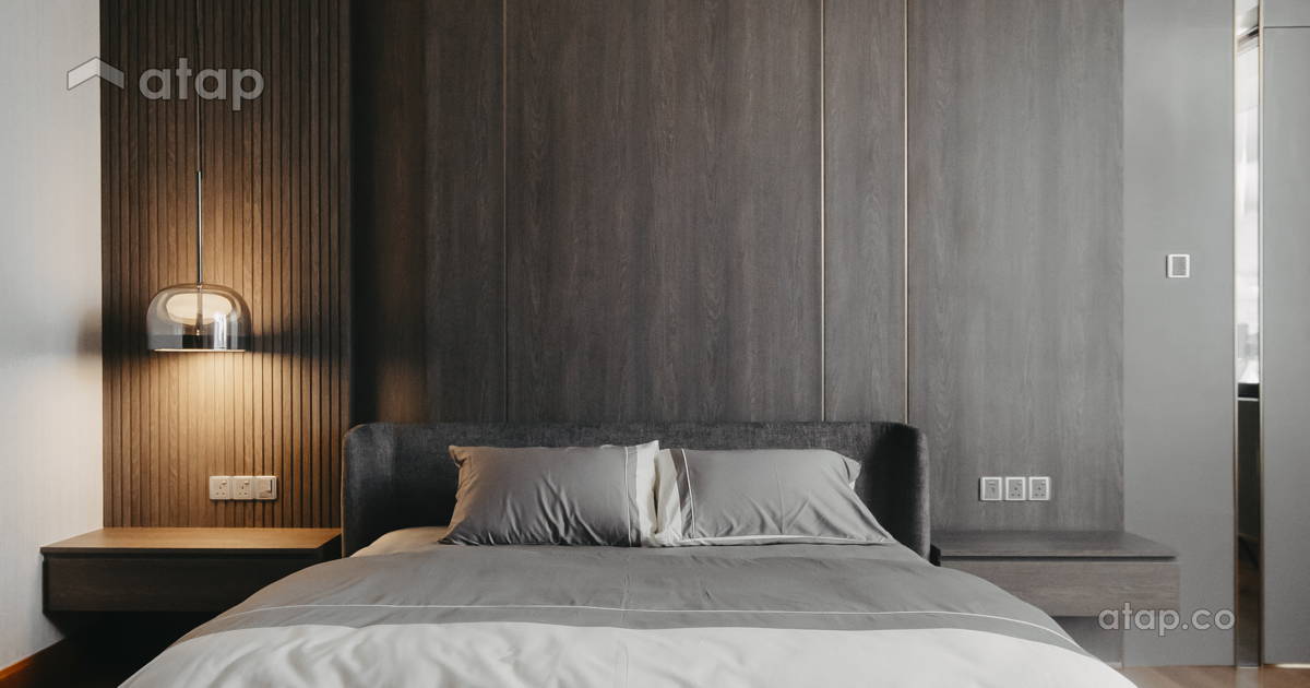 Contemporary Modern Bedroom condominium design ideas & photos Malaysia ...