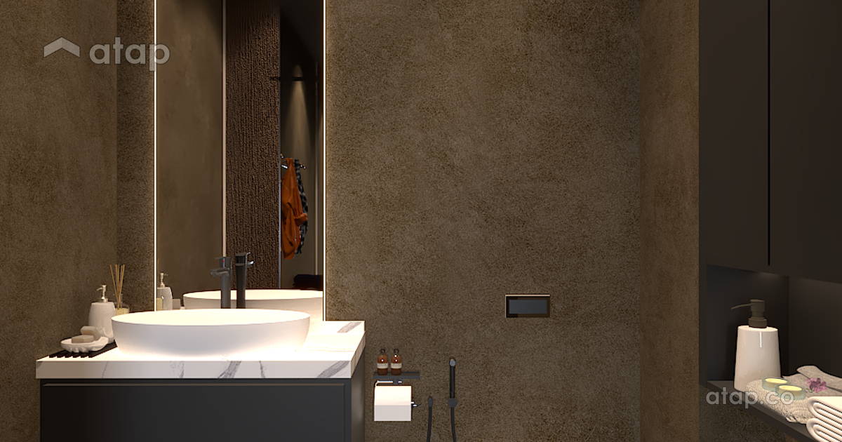 Minimalistic Modern Bathroom terrace design ideas & photos Malaysia ...