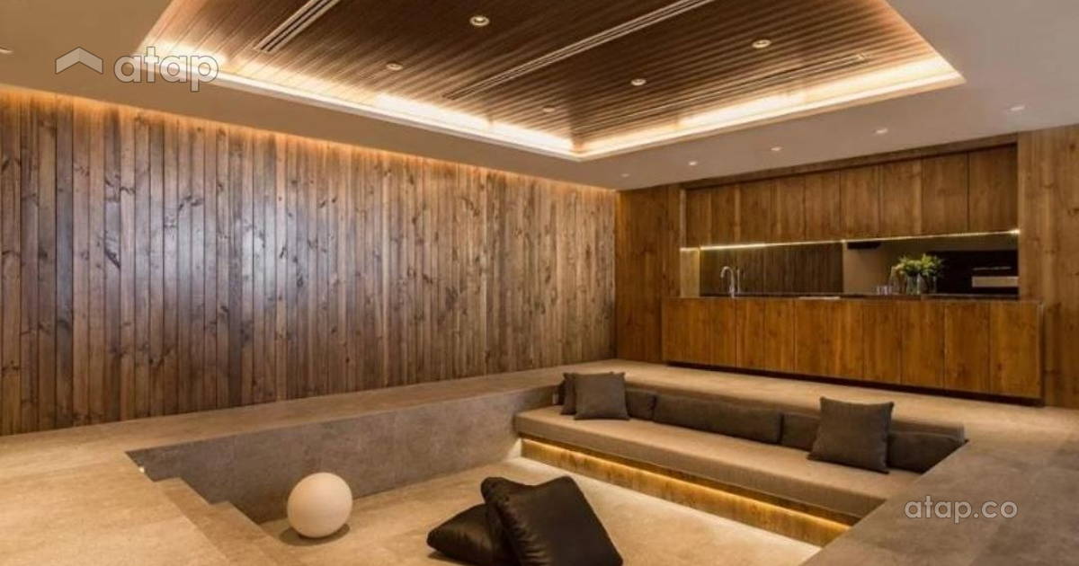 Rustic Modern bungalow design ideas & photos Malaysia | Atap.co