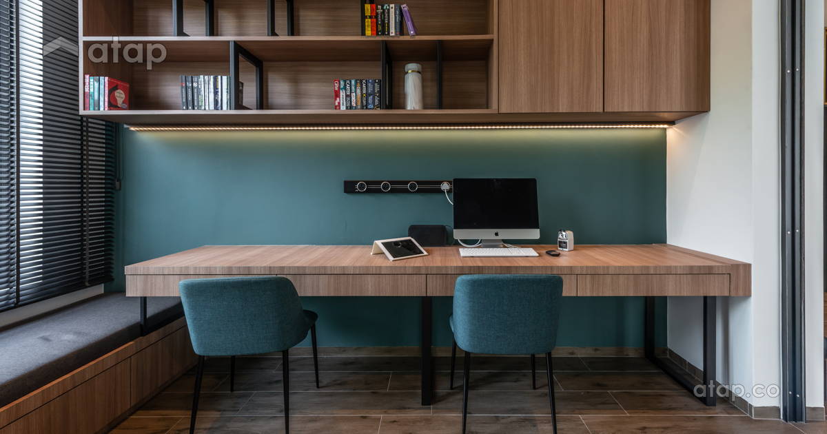Contemporary Modern Study Room bungalow design ideas & photos Malaysia ...