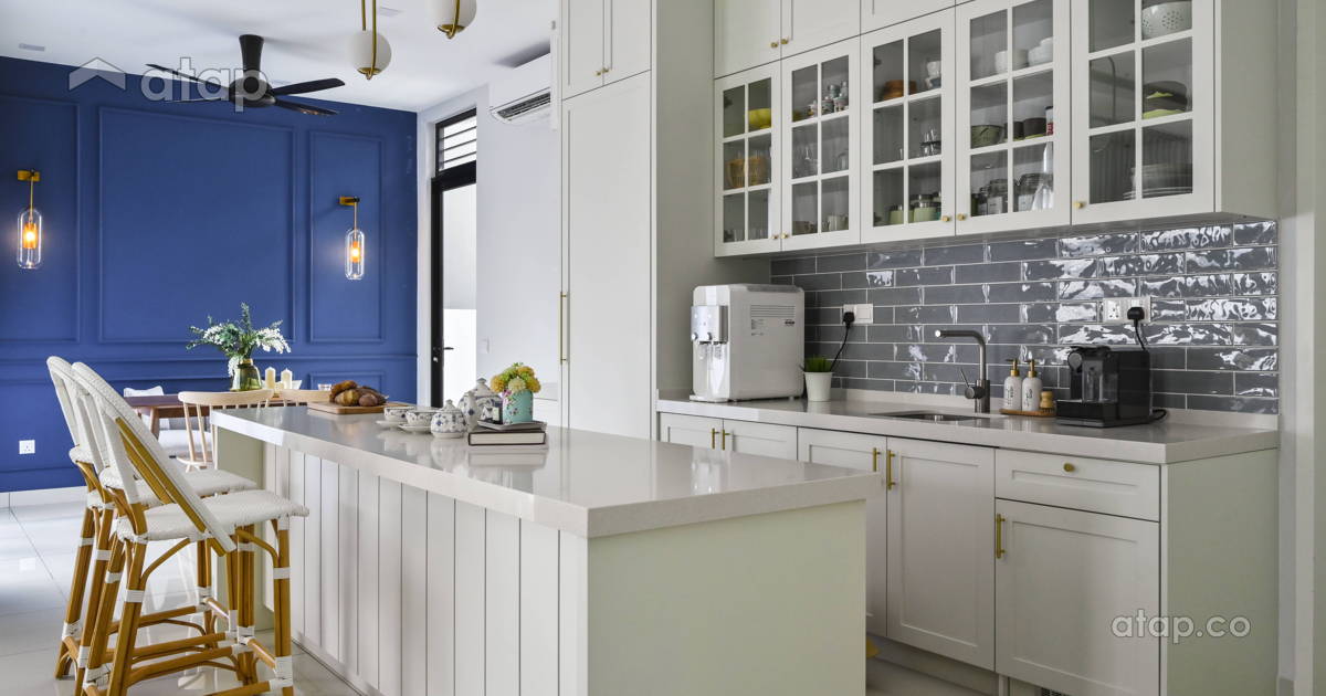 Modern Kitchen semi-detached design ideas & photos Malaysia | Atap.co