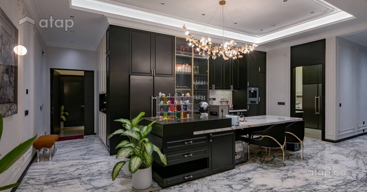 Country Modern Dining Room Foyer condominium @ French Medieval style 18 ...