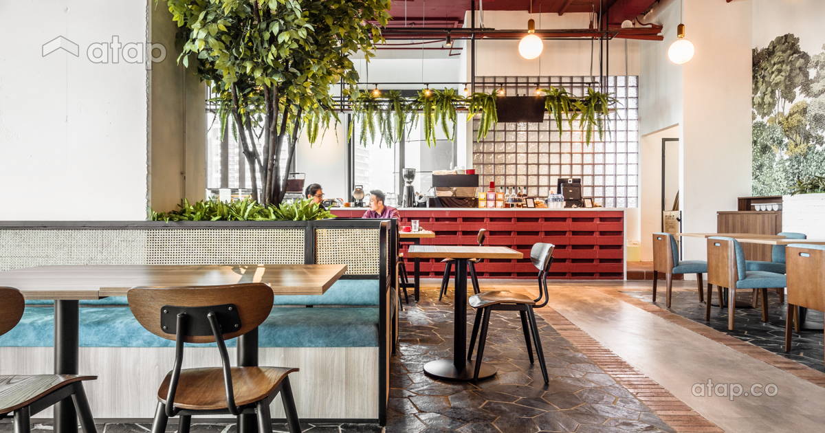 The Garden Cafe @ KYM Tower, Mutiara Damansara interior design ...