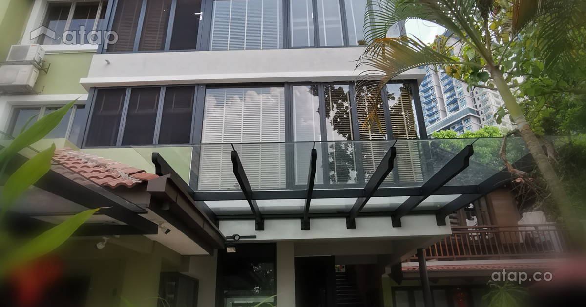 Minimalistic Modern Balcony Exterior terrace design ideas & photos ...